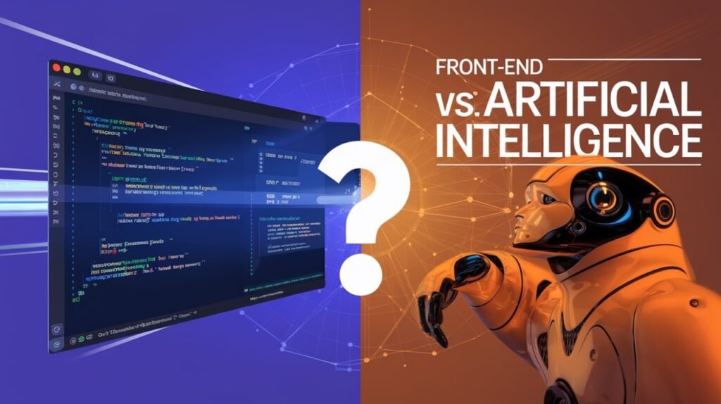 Nakshatra Software Service | How Front-End Technology Connects with AI